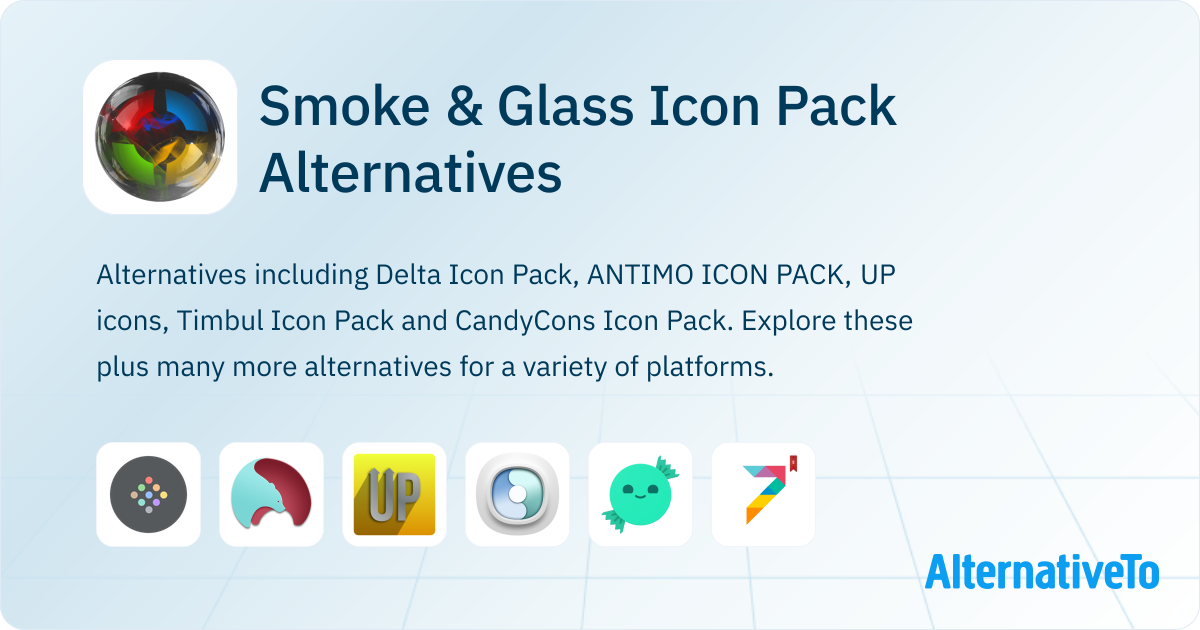 Smoke & Glass Icon Pack Alternatives and Similar Apps | AlternativeTo