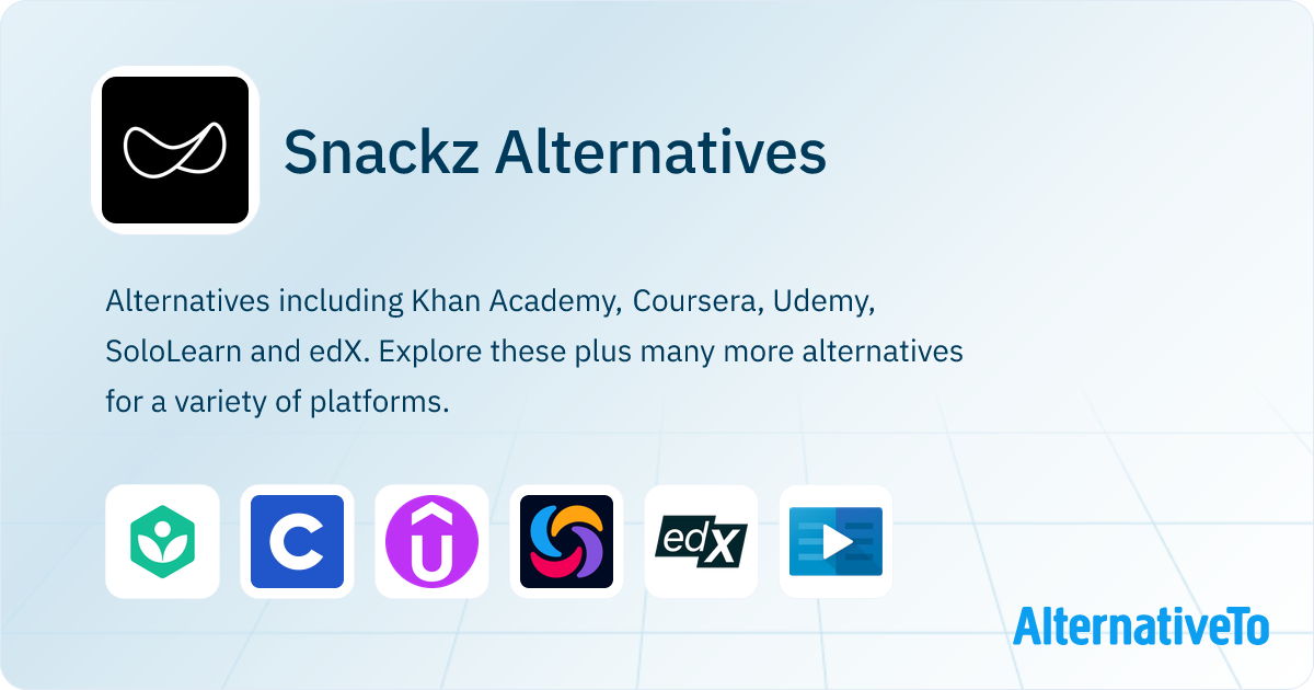 Snackz Alternatives - Explore Similar Sites & Apps | AlternativeTo