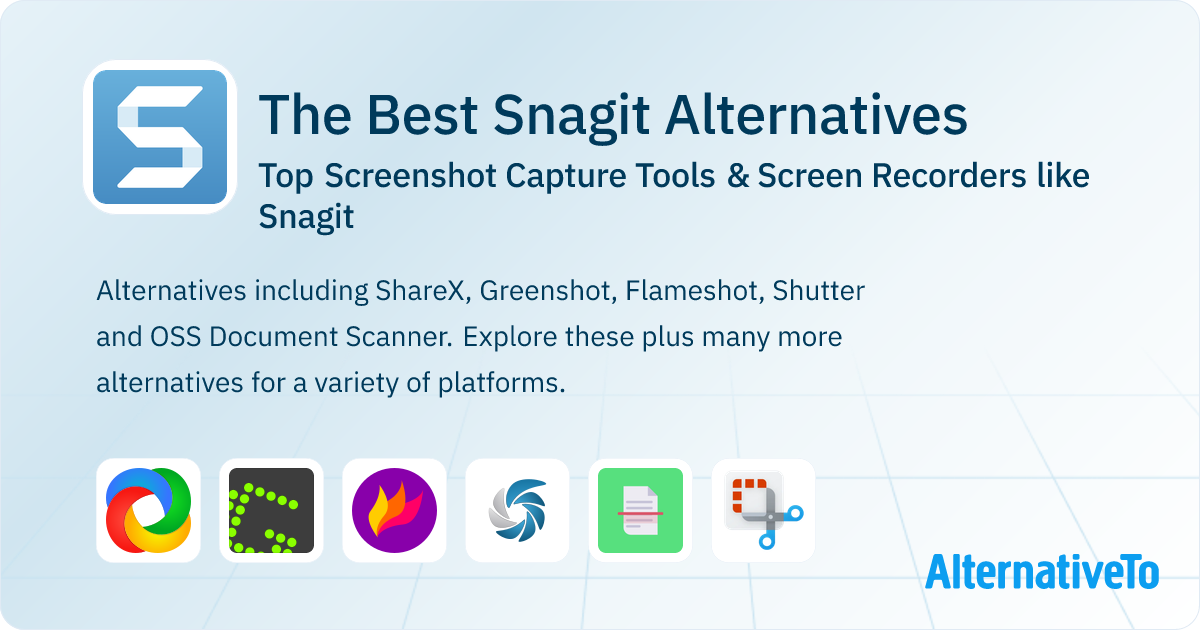 Best Snagit Alternatives: Top Screenshot Capture Tools in 2025 ...