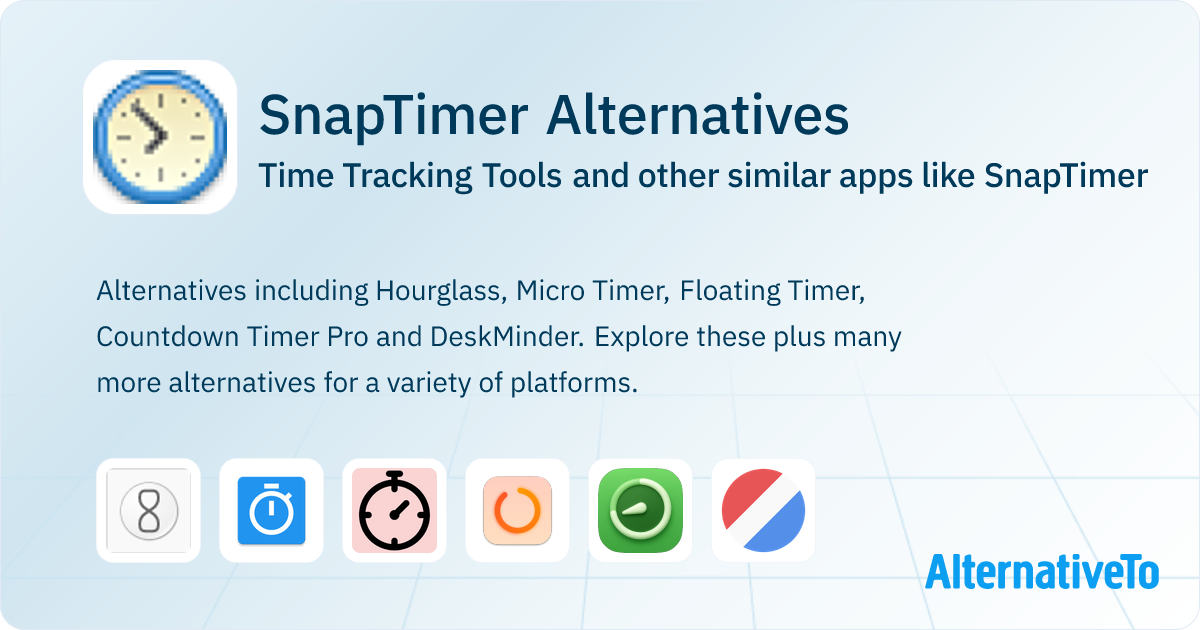 SnapTimer Alternatives: Top 12 Time Tracking Tools & Similar Apps ...