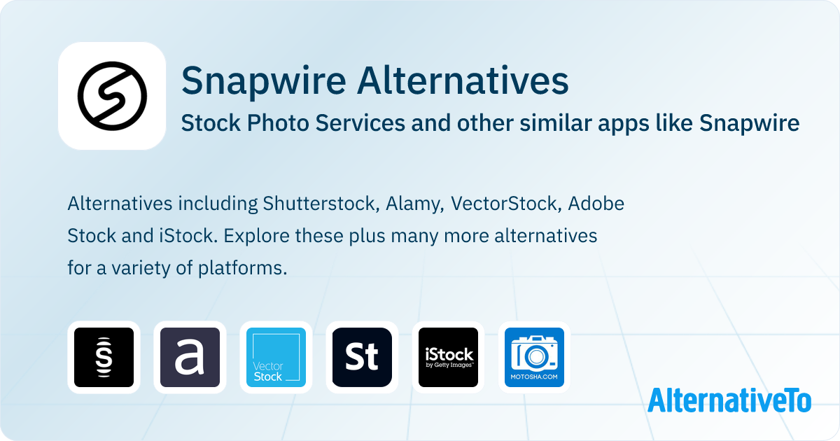 Snapwire Alternatives: Top 24 Stock Photo Services & Similar Websites ...