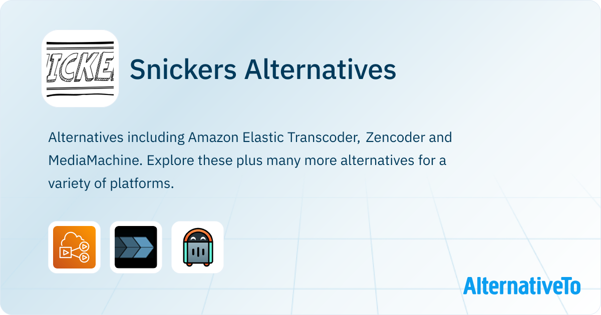 Snickers Alternatives - Explore Similar Sites & Apps | AlternativeTo
