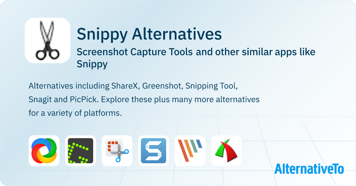 Snippy Alternatives: Top 12 Screenshot Capture Tools & Similar Apps ...