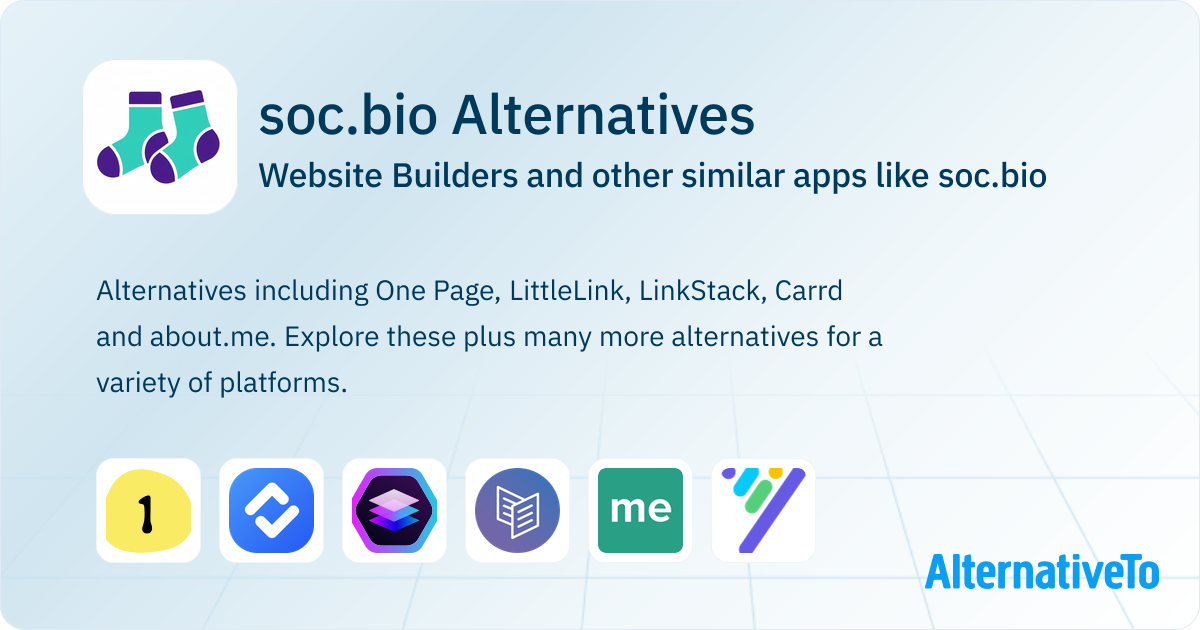 soc.bio Alternatives: Top 12 Website Builders & Similar Apps ...