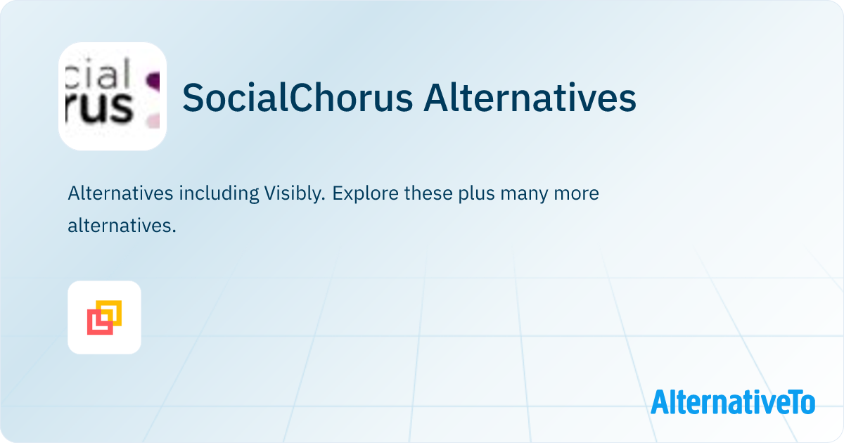 SocialChorus Alternatives - Explore Similar Sites & Apps | AlternativeTo