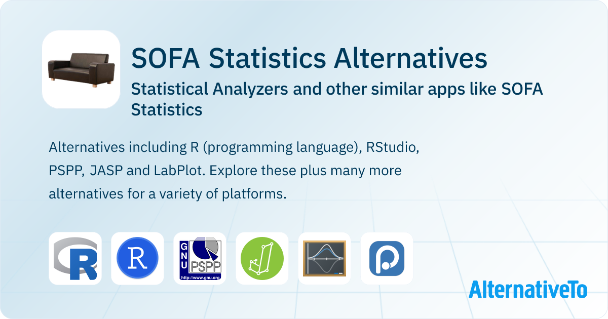 SOFA Statistics Alternatives: Top 12 Statistical Analyzers & Similar ...