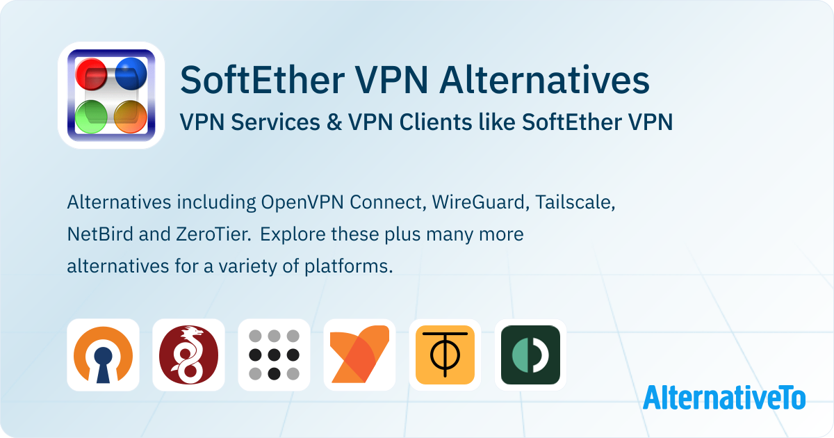 SoftEther VPN Alternatives: Top 12 VPN Services & VPN Clients ...