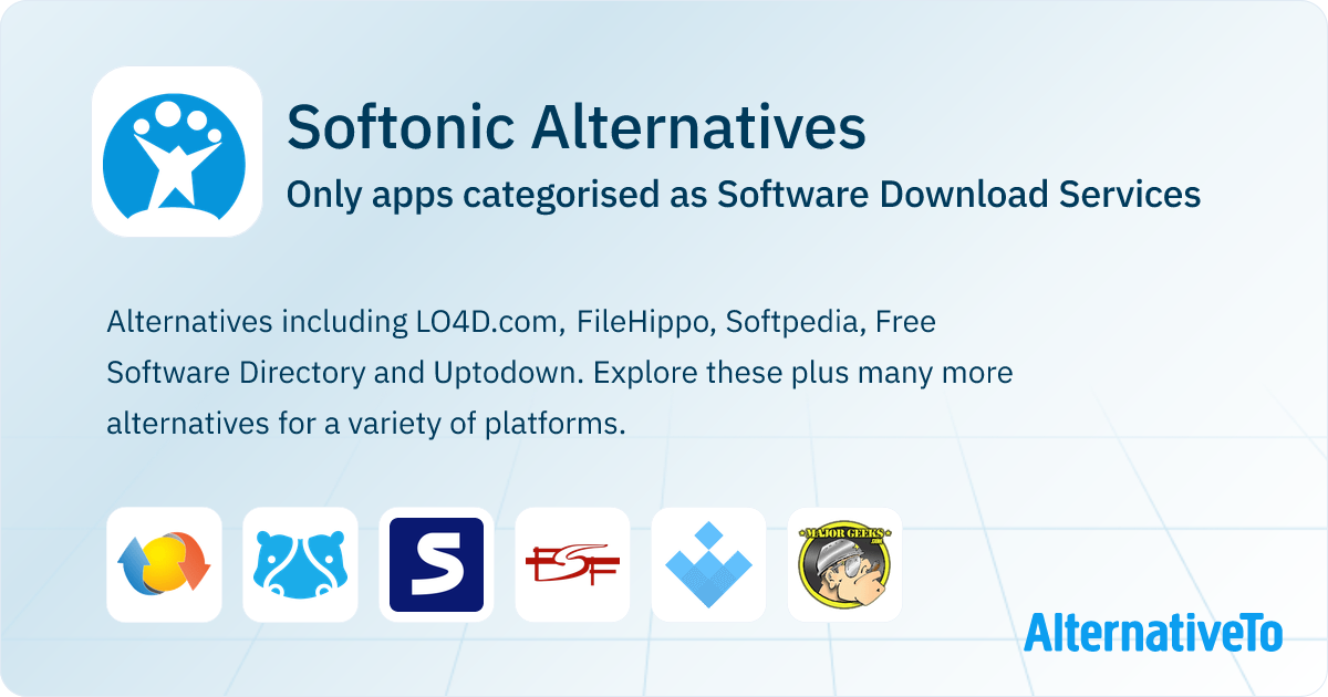 Softonic Alternatives: Top 12 Software Download Services | AlternativeTo