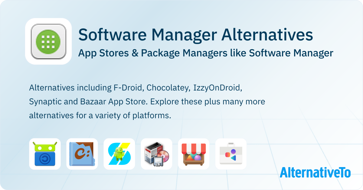 Software Manager Alternatives: Top 12 App Stores | AlternativeTo