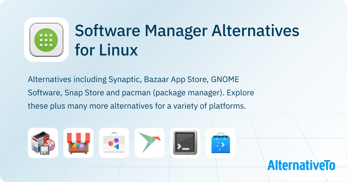 Software Manager Alternatives for Linux: Top 18 App Stores | AlternativeTo