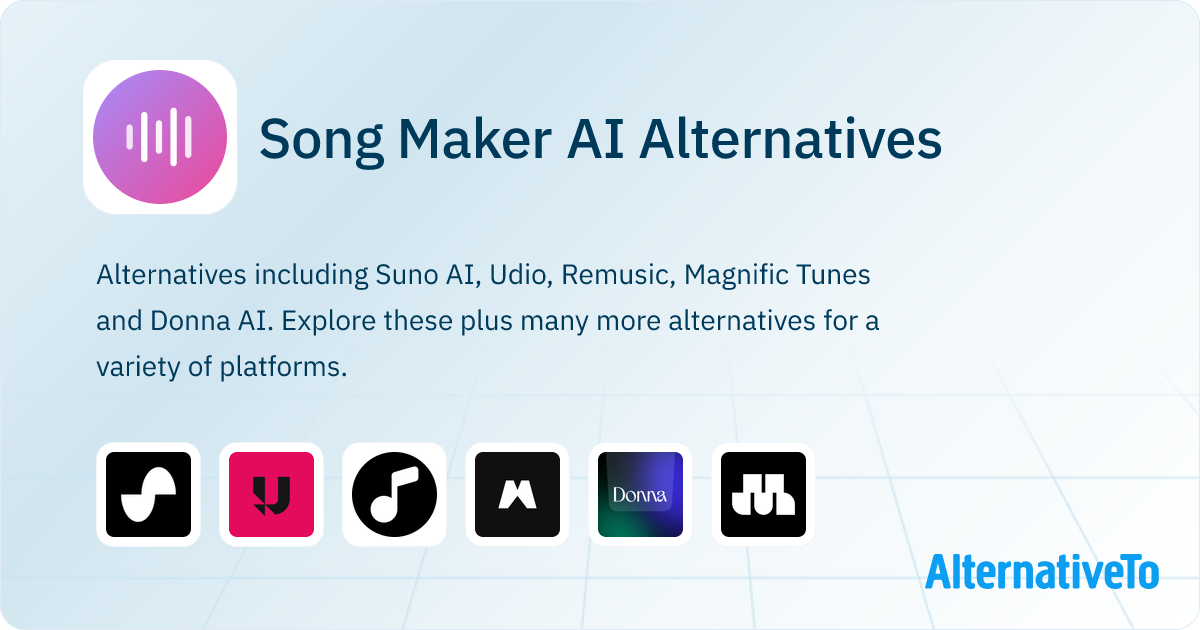 Song Maker AI Alternatives - Explore Similar Sites & Apps | AlternativeTo