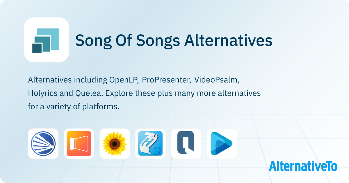 Song Of Songs Alternatives - Explore Similar Software | AlternativeTo