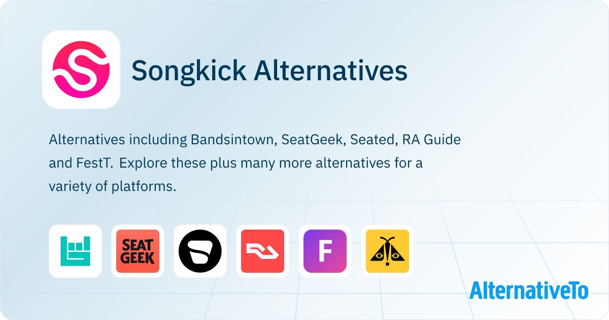 Songkick Alternatives - Explore Similar Apps & Services | AlternativeTo