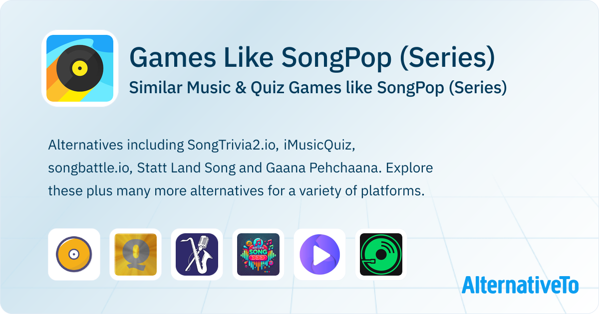 Games Like SongPop (Series): Similar Music & Quiz Games 2026 ...