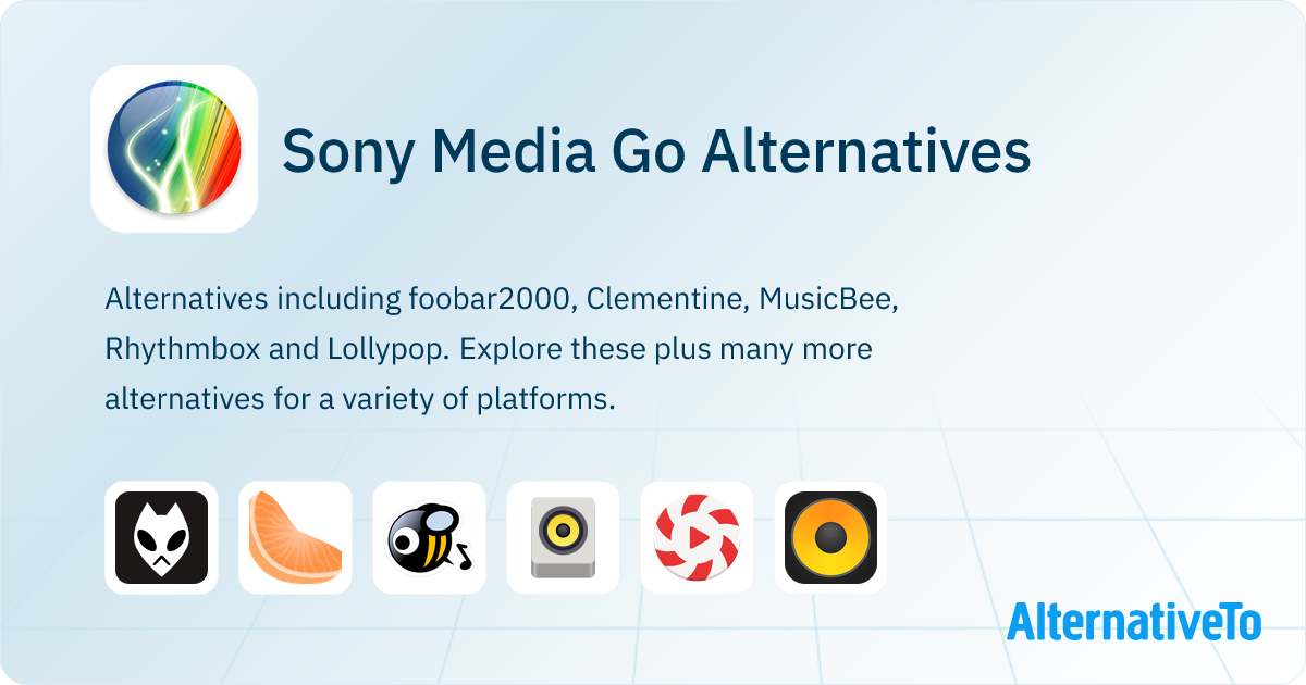 Sony Media Go Alternatives - Page 2 | AlternativeTo