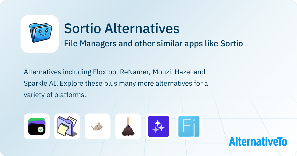 Sortio Alternatives: Top 4 File Managers & Similar Apps | AlternativeTo
