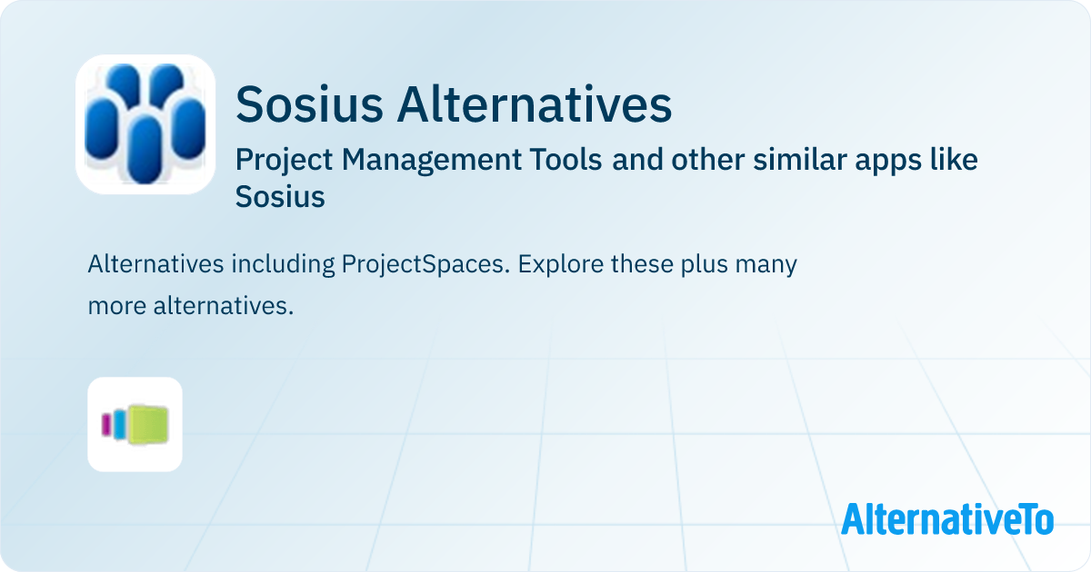 Sosius Alternatives: Top 1 Project Management Tools & Similar Websites ...