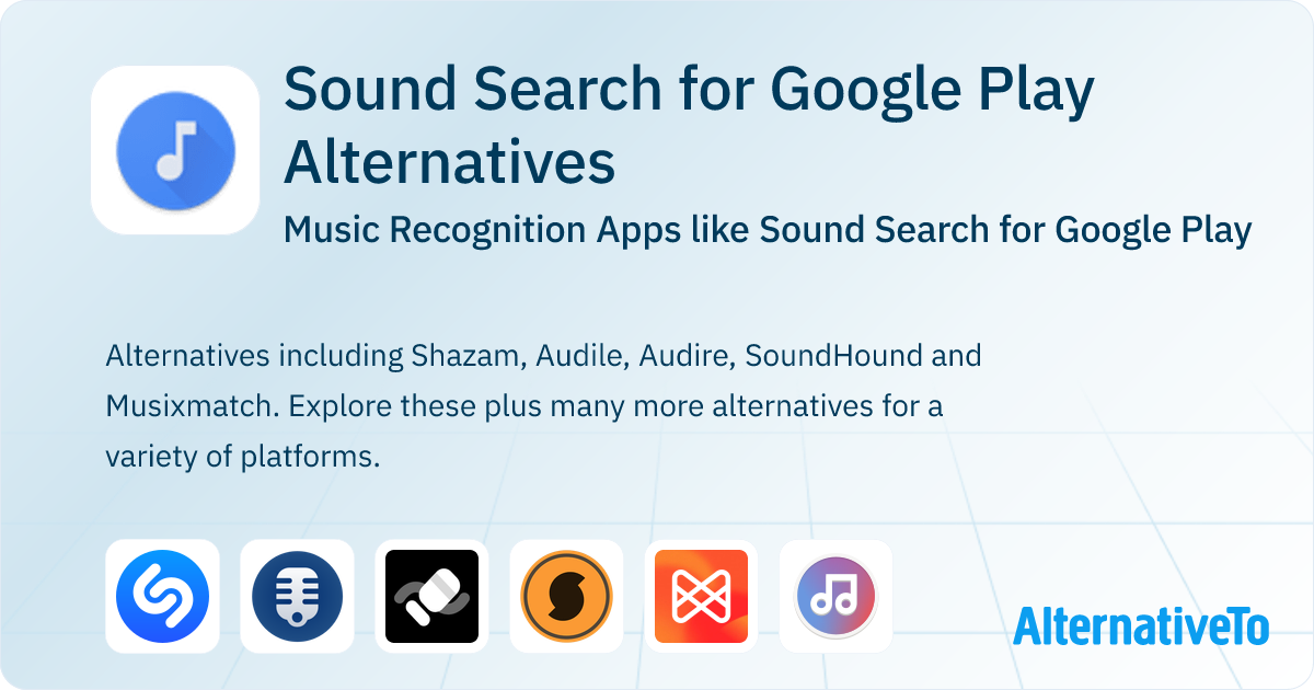 Sound Search for Google Play Alternatives: Music Recognition & Similar ...
