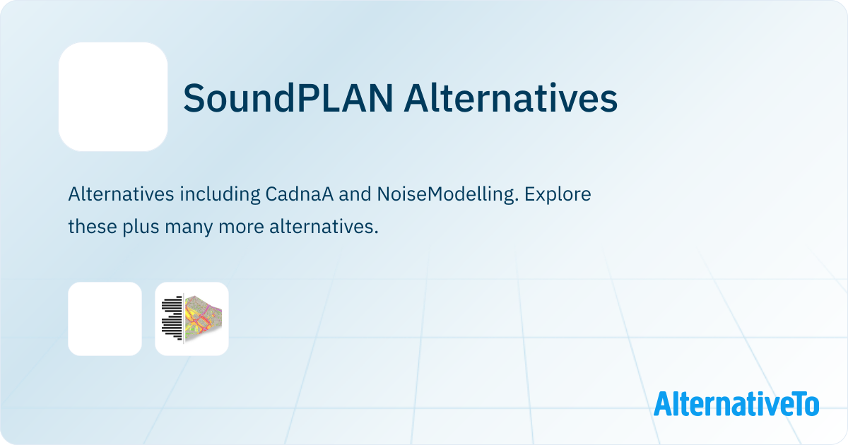 SoundPLAN Alternatives - Explore Similar Software | AlternativeTo