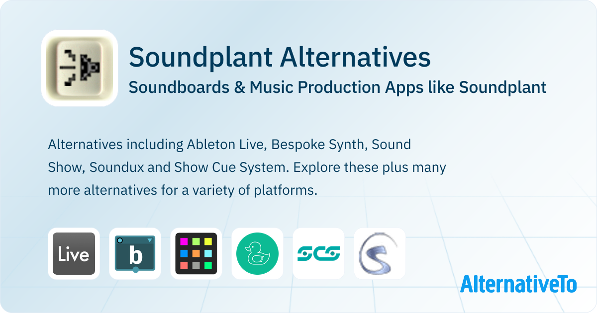 Soundplant Alternatives: Top 12 Soundboards | AlternativeTo