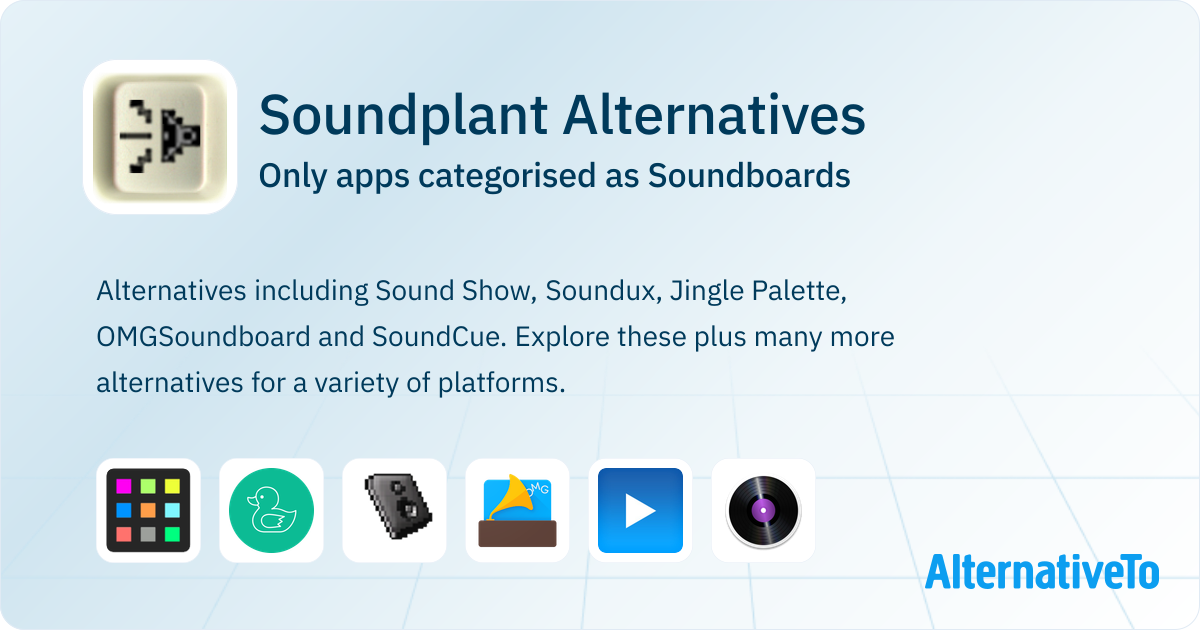 Soundplant Alternatives: Top 19 Soundboards | AlternativeTo