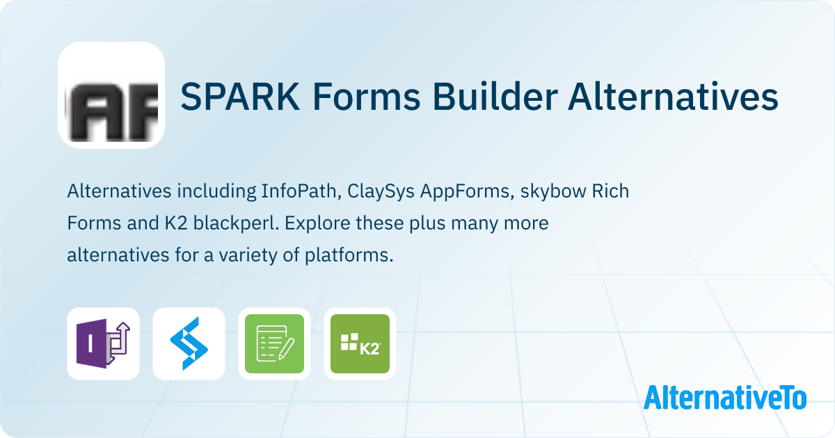 SPARK Forms Builder Alternatives - Explore Similar Sites & Apps ...
