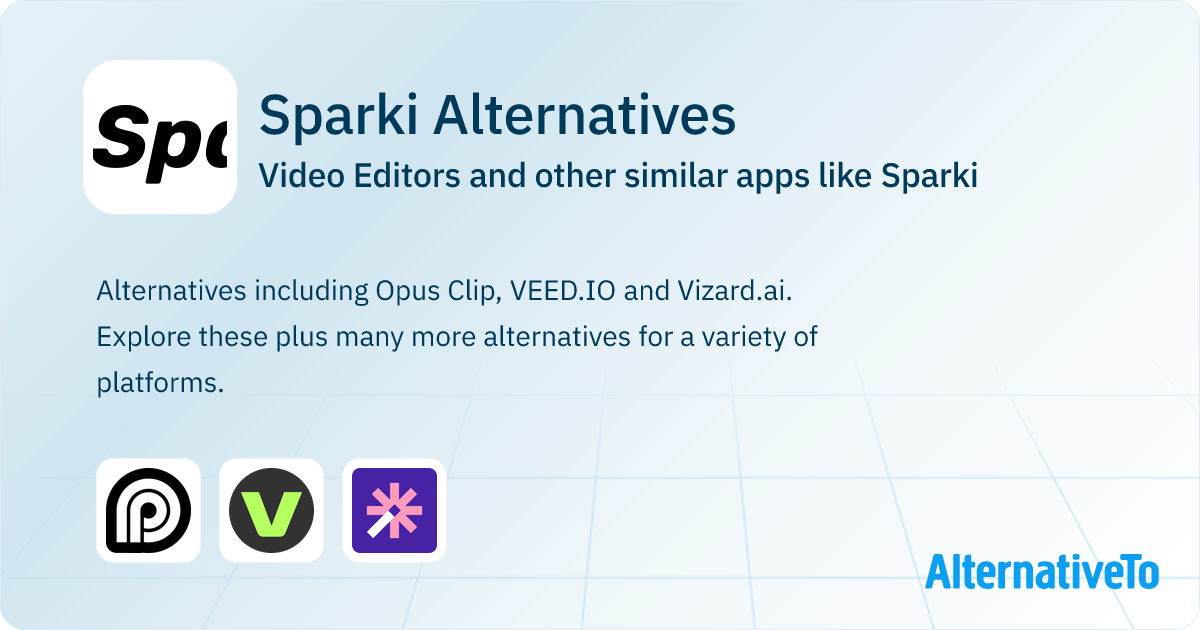 Sparki Alternatives: Top 3 Video Editors & Similar Websites | AlternativeTo