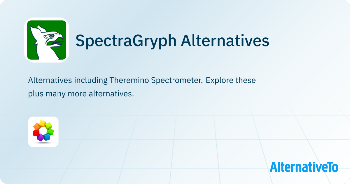 SpectraGryph Alternatives - Explore Similar Software | AlternativeTo