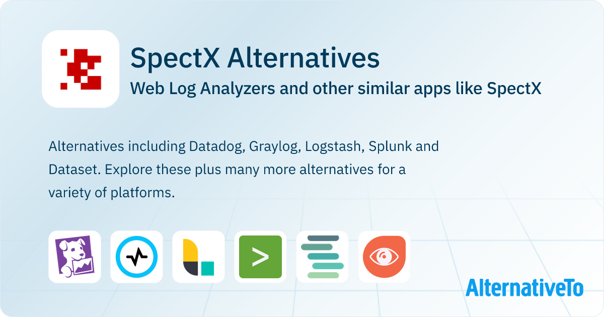 SpectX Alternatives: Top 11 Web Log Analyzers & Similar Apps ...