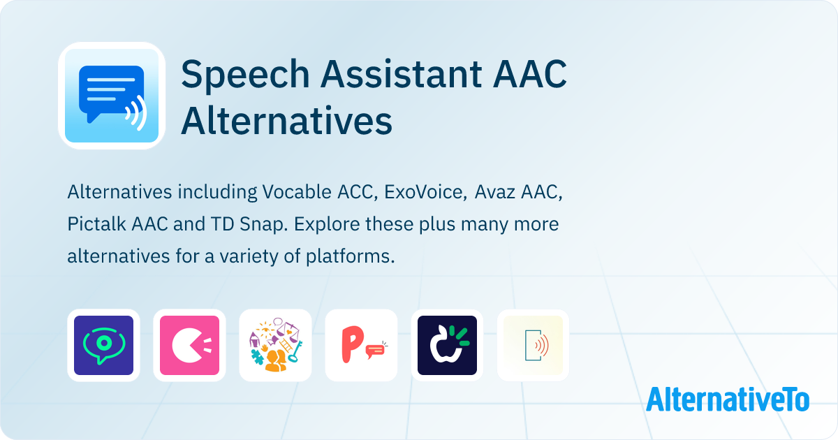 Speech Assistant AAC Alternatives - Explore Similar Apps | AlternativeTo