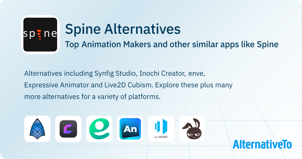 Great Spine Alternatives: Top Animation Makers in 2024 | AlternativeTo