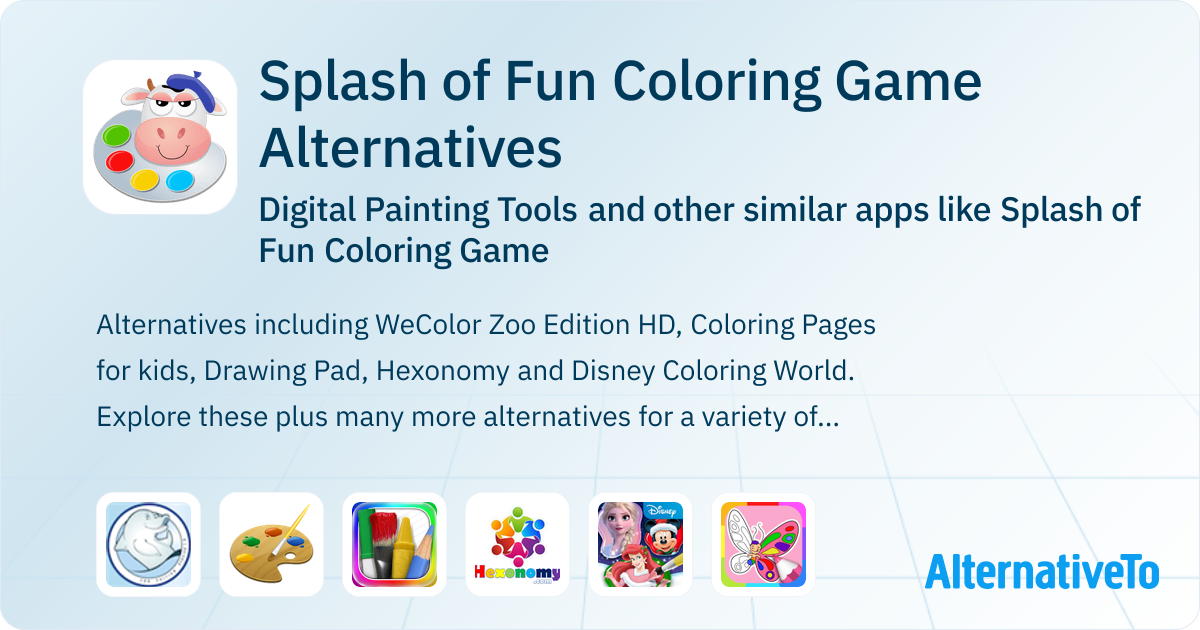 Splash of Fun Coloring Game Alternatives: Top 7 Digital Painting Tools ...