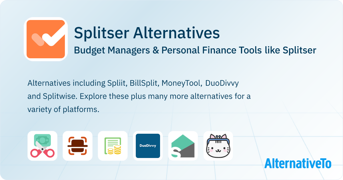 Splitser Alternatives: Top 12 Budget Managers | AlternativeTo