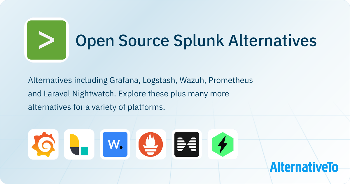 Open Source Splunk Alternatives | AlternativeTo