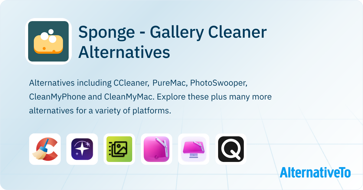 Sponge - Gallery Cleaner Alternatives and Similar Apps | AlternativeTo