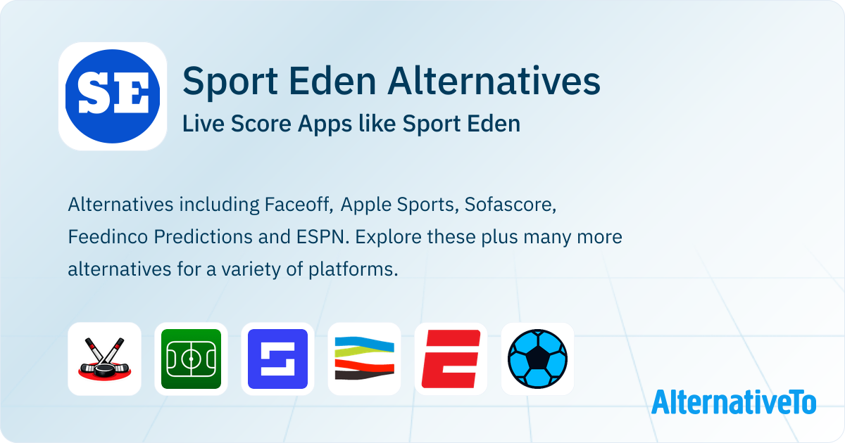 Sport Eden Alternatives: Top 12 Live Score Apps & Similar Websites ...
