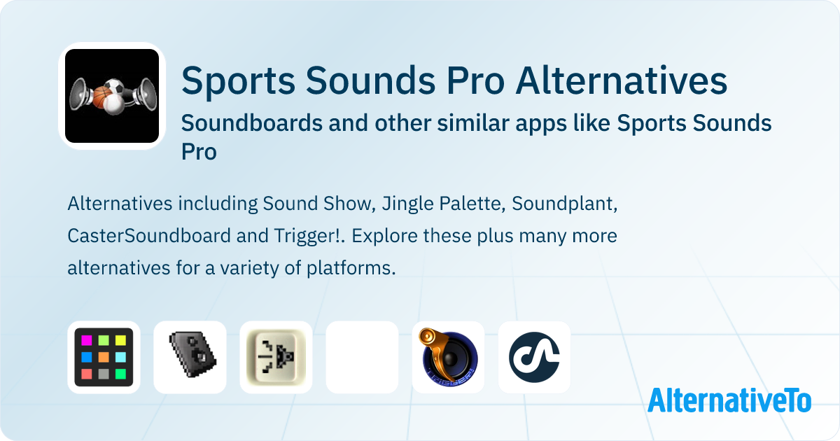 Sports Sounds Pro Alternatives: Top 9 Soundboards & Similar Apps ...