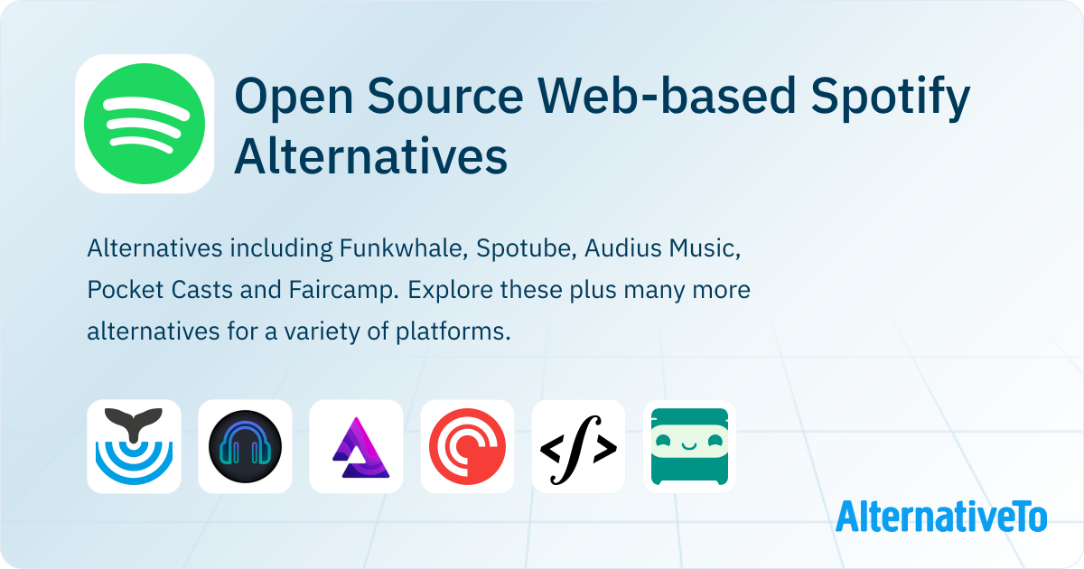 Open Source Spotify Alternatives: Top 23 Web-based Music Streaming ...