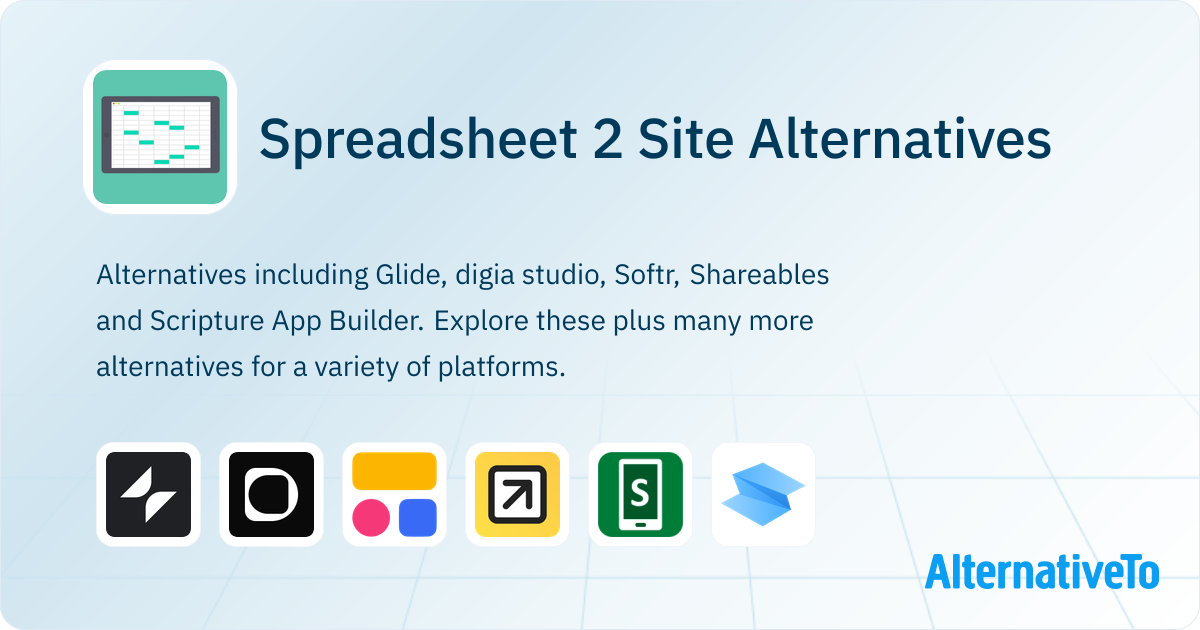 Spreadsheet 2 Site Alternatives - Page 2 | AlternativeTo