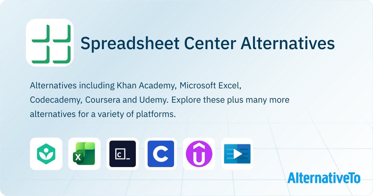 Spreadsheet Center Alternatives - Explore Similar Sites & Apps ...