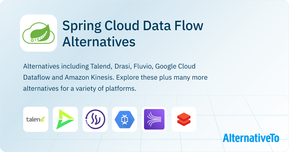 Spring Cloud Data Flow Alternatives - Explore Similar Sites & Apps ...