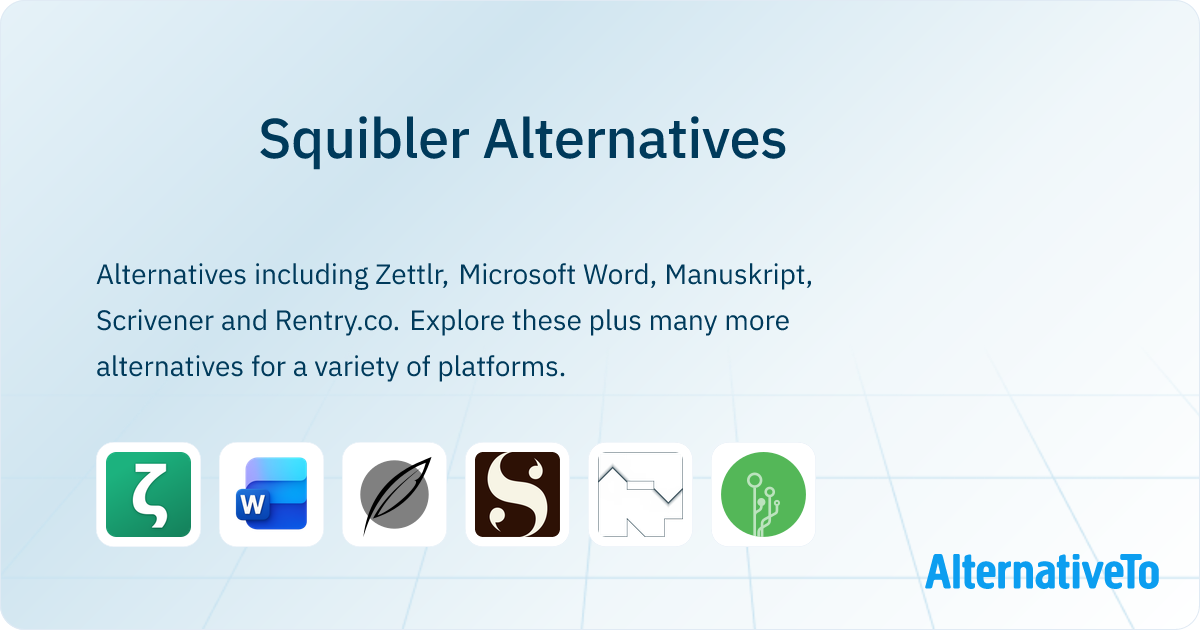 Squibler Alternatives - Explore Similar Sites & Apps | AlternativeTo