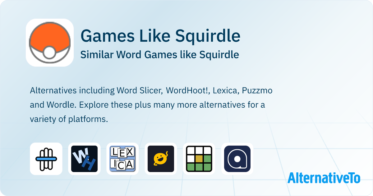 Games Like Squirdle: Similar Word Games 2025 | AlternativeTo