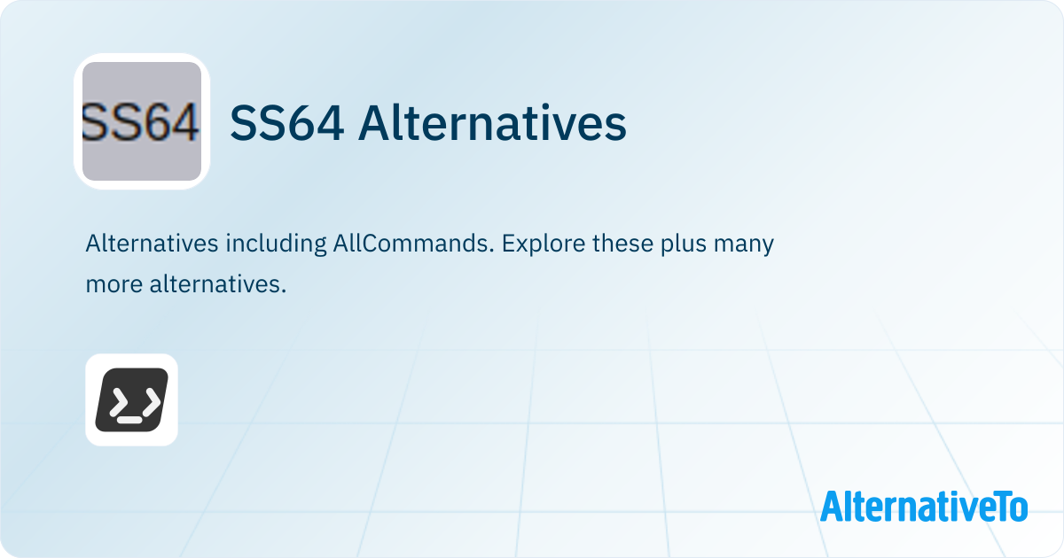 SS64 Alternatives - Explore Similar Sites & Apps | AlternativeTo