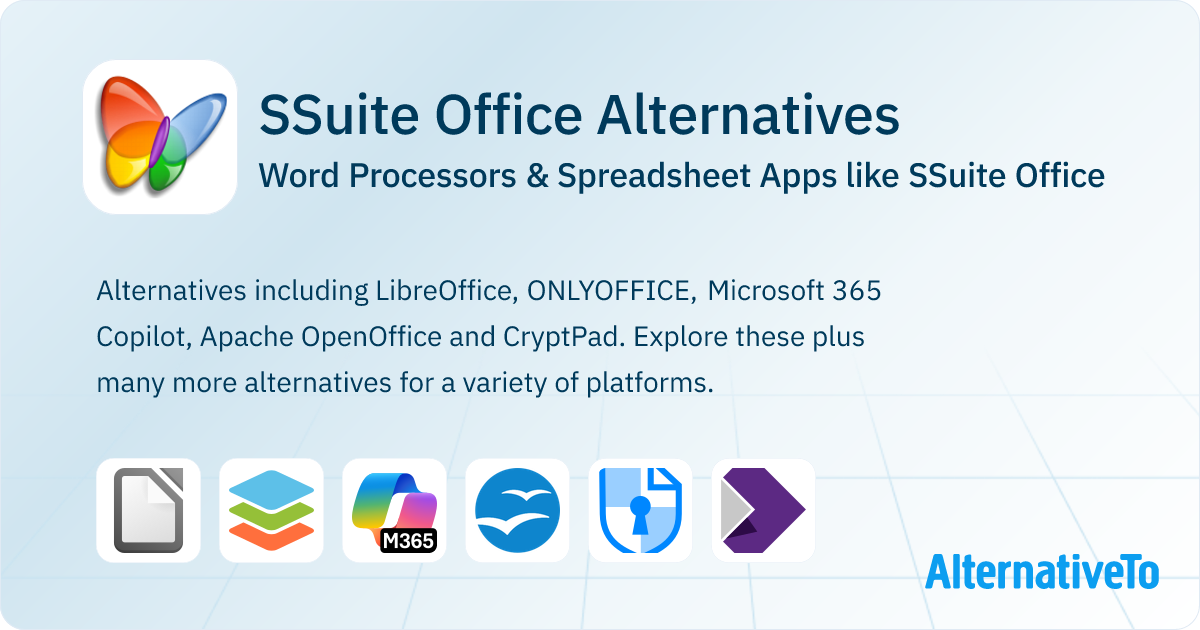 SSuite Office Alternatives: Top 12 Word Processors | AlternativeTo