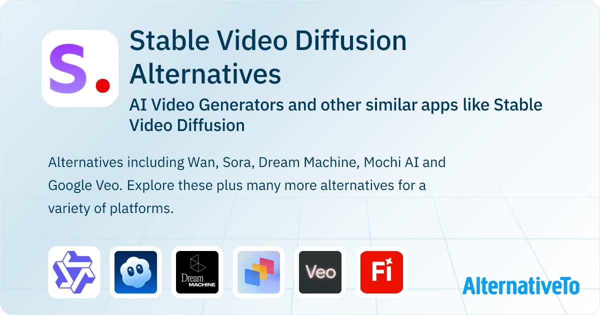 Stable Video Diffusion Alternatives: Top 12 AI Video Generators ...
