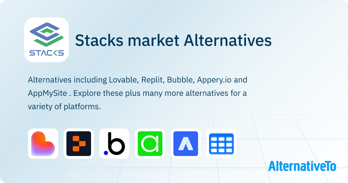 Stacks market Alternatives: Top 8 Website Builders & Similar Websites ...