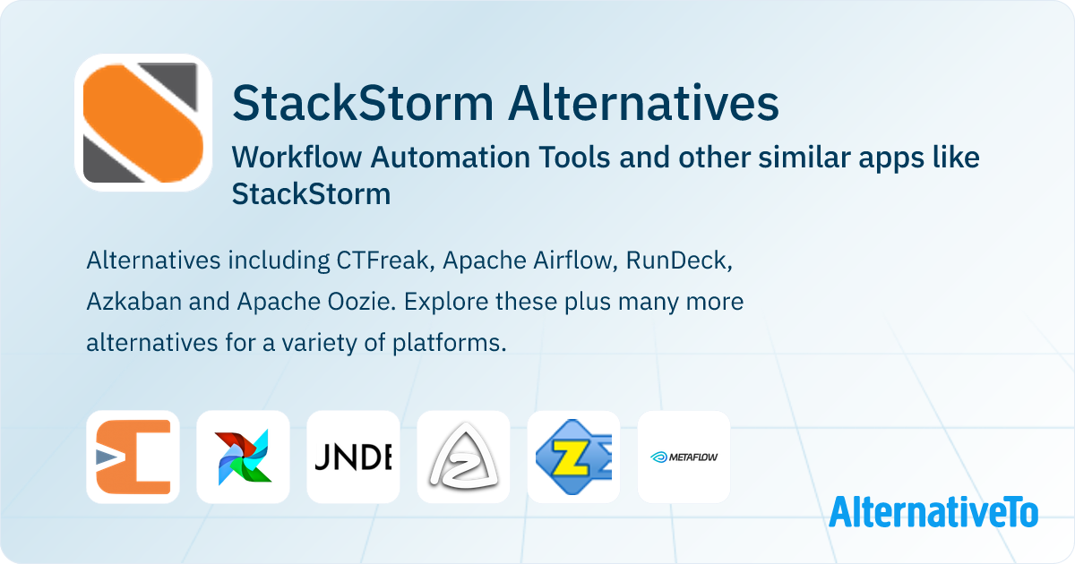 StackStorm Alternatives: Top 8 Workflow Automation Tools & Similar Apps ...