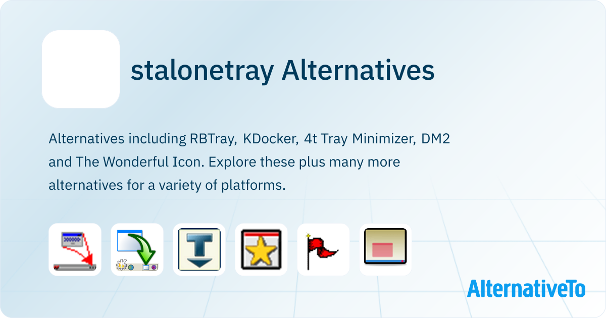 stalonetray Alternatives - Explore Similar Software | AlternativeTo