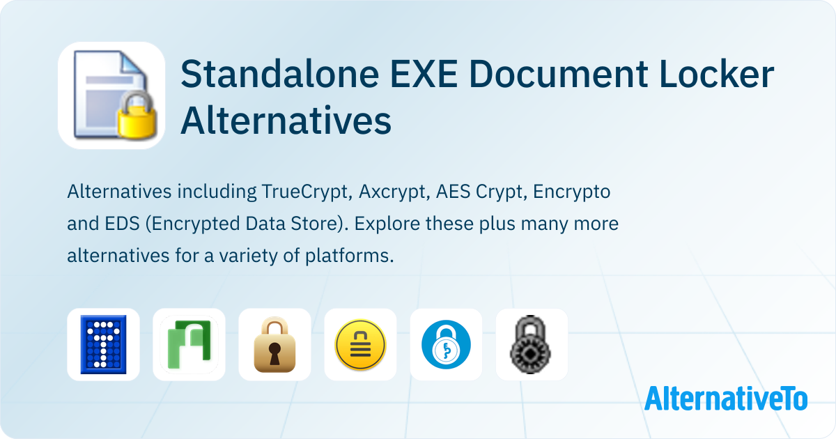 Standalone EXE Document Locker Alternatives - Explore Similar Software ...